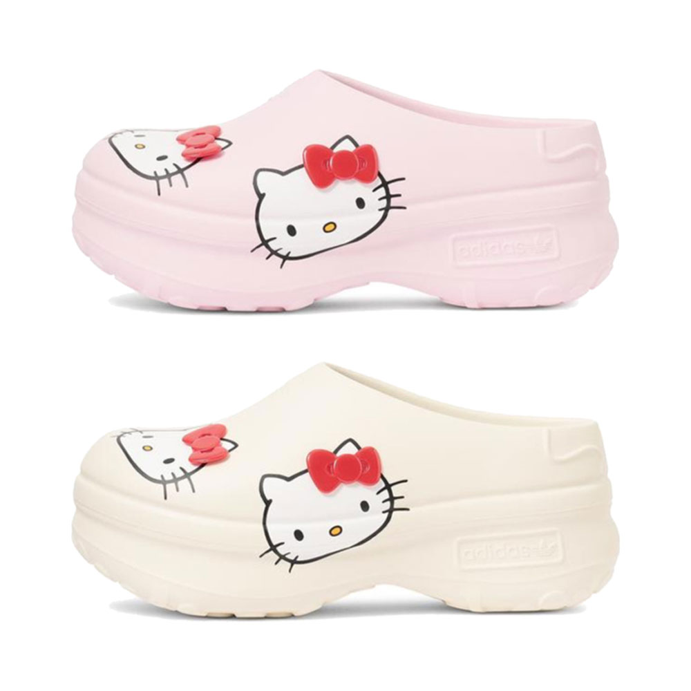 아디다스 W 헬로키티 아디폼 스탠 뮬 슬리퍼 IE9127 IG4446 - 에이블리