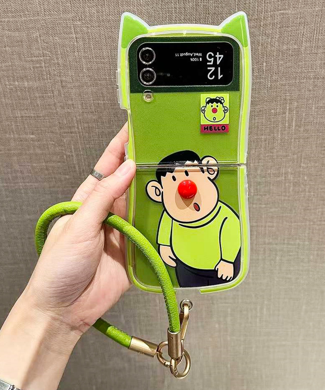 갤럭시 Z플립6 Z플립5 Z플립4 Z플립3 고양이귀 실리콘 범퍼 고양이 모양 캐릭터 스트랩 제트플립6 제트플립5 제트플립4 제트플립3 지플립6 지플립5 지플립4 지플립3