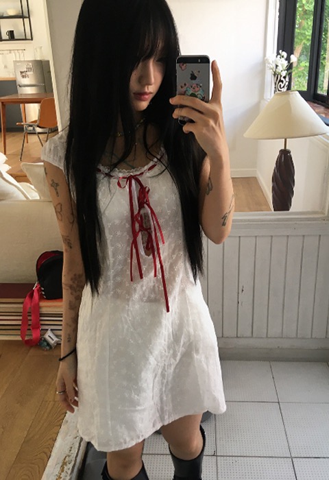 eyelet ribbon ops [2c] - 에이블리