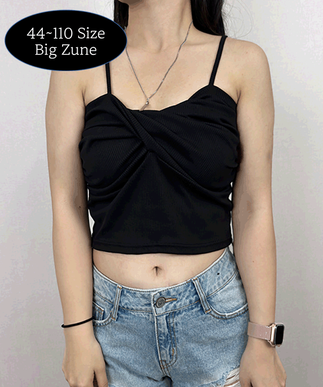 [~110 5xl 2피스 특가 크롭나시] 빅사이즈 나시티 여름가디건 긴팔가디건 끈나시 반팔 반팔티 체형커버 여름신상 바캉스 휴가 데일리룩 이너티 스판 쫀쫀 [209] - 에이블리