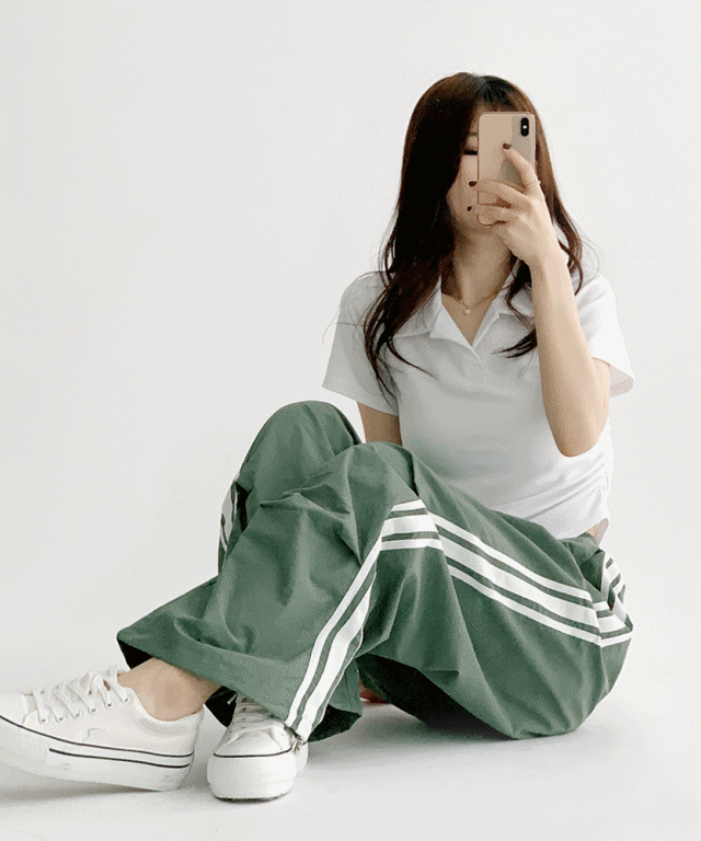 스트링ok 3줄 투턱 셔링 와이드팬츠 오버핏 밴딩 조거팬츠 봄 여름 가을 나일론 간절기 루즈핏 바스락 바람막이 트레이닝복 추리닝 일자바지 고무줄 롱팬츠 운동복 긴바지