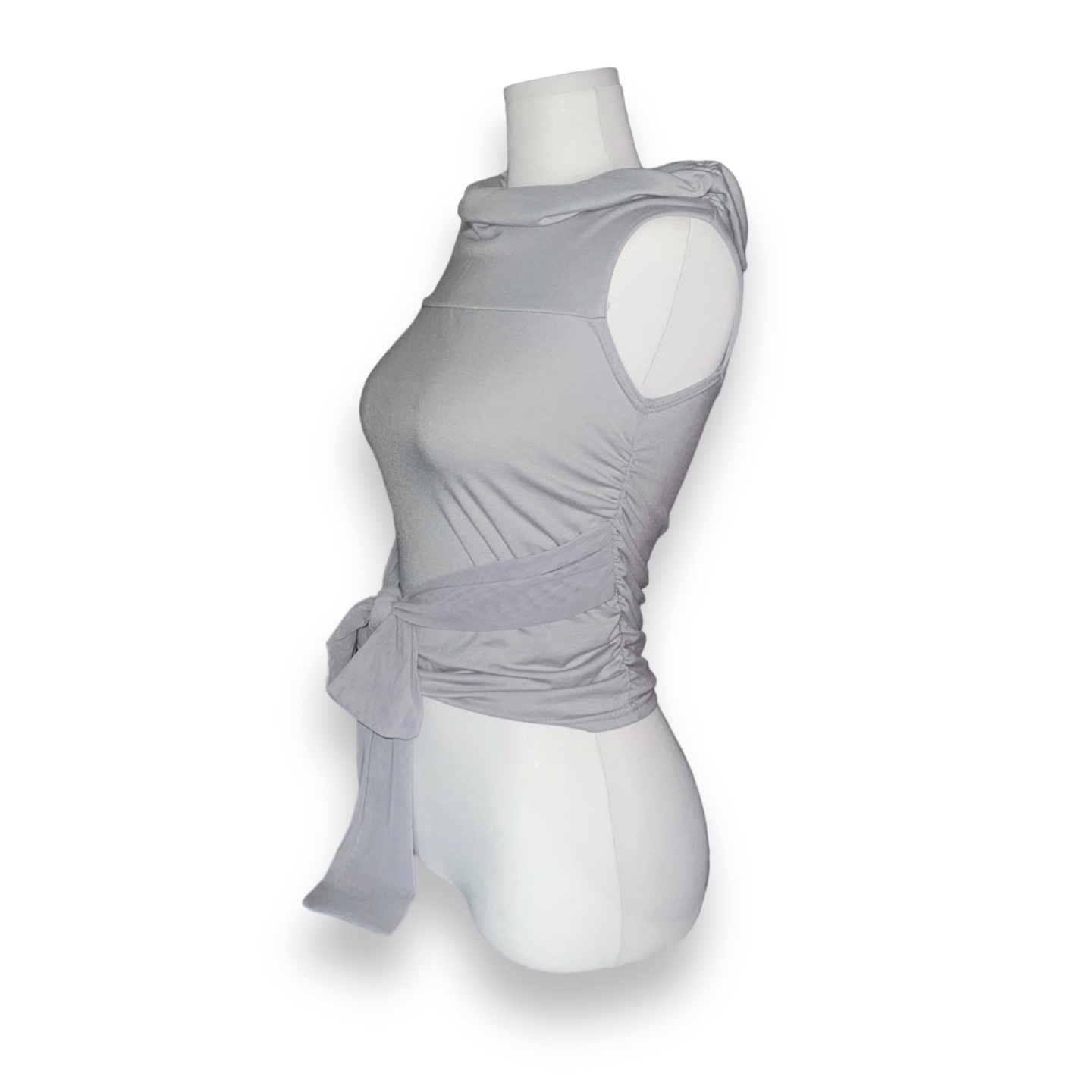 Hannah 매쉬 리본 스트랩 오프숄더 탑 (4 colours) - 에이블리