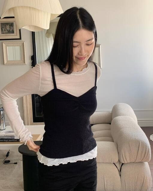 당일 블랙/ 진심 JINSIM 베르제 뷔스티에 (3color) - 에이블리