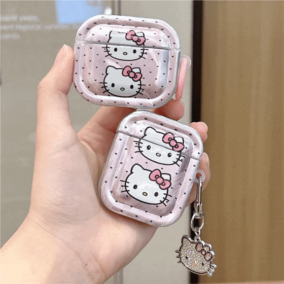 핑크에어팟키링포함에어팟케이스 귀여운케이스 고양이 핑크 에어팟키링 생일선물 에어팟1세대 에어팟2세대 에어팟3세대 에어팟프로 에어팟프로2 에어팟 아이폰케이스 에이블리