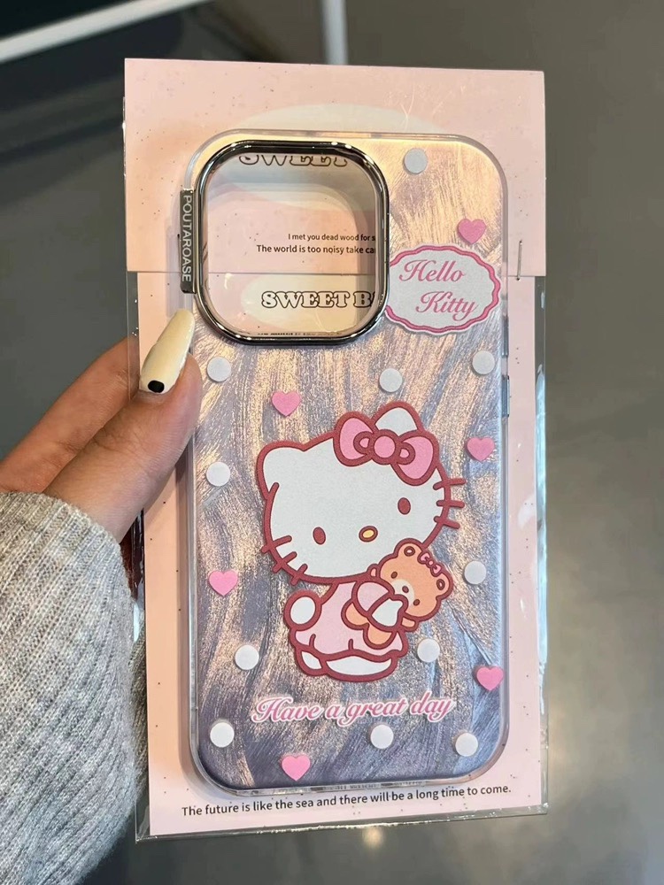 💖러블리 큐티 고양이 케이스 웨이브 물결💖 15프로케이스 아이폰케이스 13프로케이스 14프로맥스케이스 폰케이스 에이블리