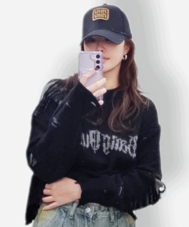 🚀당일발송 [최저가보장😍] 빈티지st 시크 여리핏 미지 라운드넥 긴팔 스웨터 G78267 겨울 겨울옷 겨울니트 특가할인 에이블리