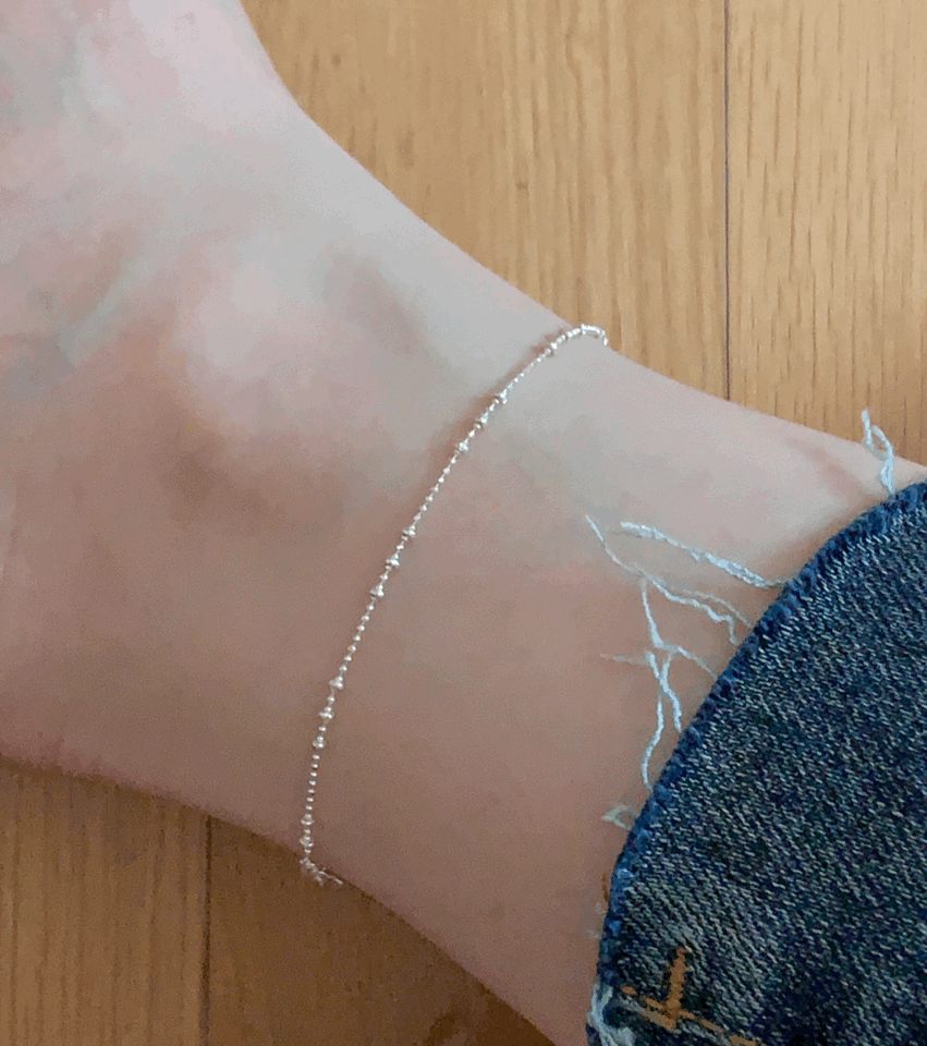 [silver 925] Tori Anklet 에이블리