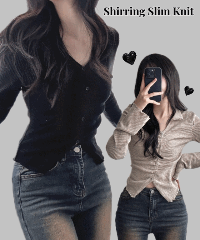 11💕 허리잘록 셔링 데이트룩 강추 소재 고퀄 단추 니트 학생 대학생 데일리 데이트 캐주얼 캠퍼스 신상 특가 할인 이벤트 하객룩 직장인 여행 수학여행 졸업 개강 방학 에이블리