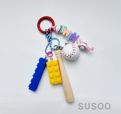 [SUSOO제작] 야구 구단 이니셜 키링 야구키링 - 에이블리