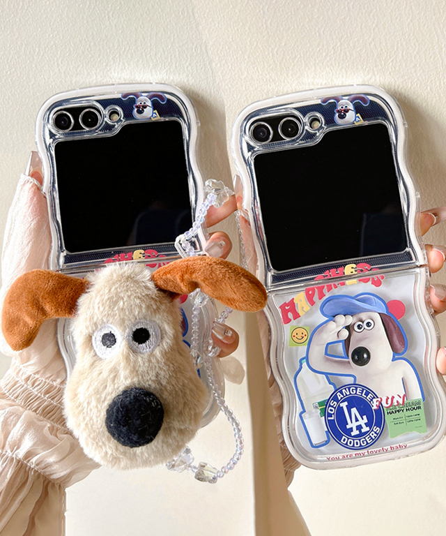 인형 그립톡 스트랩 갤럭시 Z플립6 Z플립5 Z플립4 Z플립3 귀여운 강아지 캐릭터 실리콘 범퍼 제트플립6 제트플립5 제트플립4 제트플립3 지플립6 지플립5 지플립4 케이스