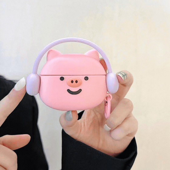 헤드셋에어팟케이스돼지에어팟 커플케이스 우정케이스 귀여운케이스 에어팟집 생일선물 에어팟1세대 에어팟2세대 에어팟3세대 에어팟프로 에어팟프로2 에어팟키링 버즈 아이폰케이스