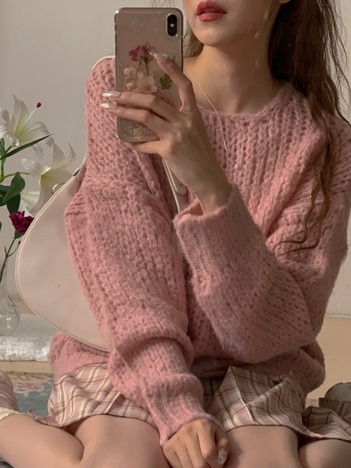 Bodre Drop Shoulder Loose Knit(5Colours) - 에이블리