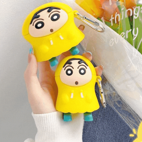 우비입은짱구짱구에어팟케이스 커플케이스 우정케이스 귀여운케이스 에어팟집 생일선물 에어팟1세대 에어팟2세대 에어팟3세대 에어팟프로 에어팟프로2 짱구케이스 실리콘케이스 여행