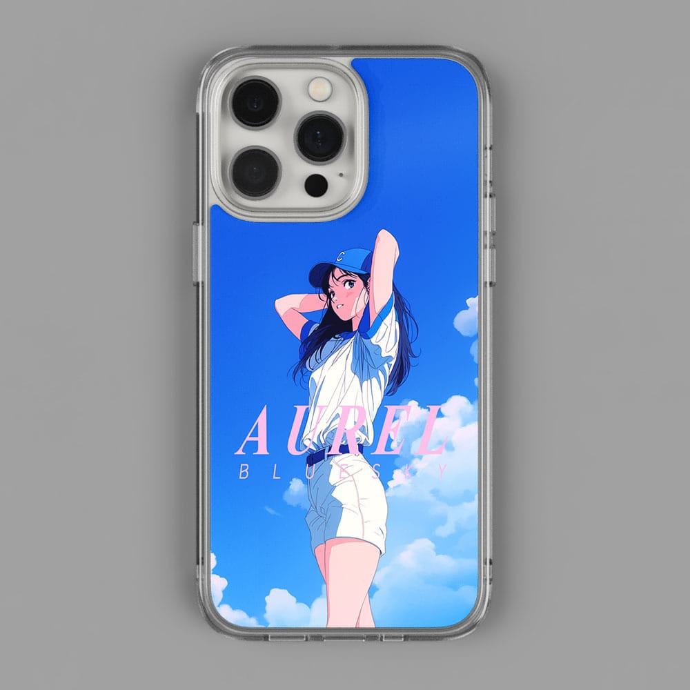 🔥자체제작 아우렐 블루스카이 레트로 베이스볼 걸 젤하드 젤리 투명 에어쿠션 범퍼 아이폰 14 갤럭시 S23 연예인 맥스 노트 울트라 프로 아이돌 디자인 선물 커플 케이스