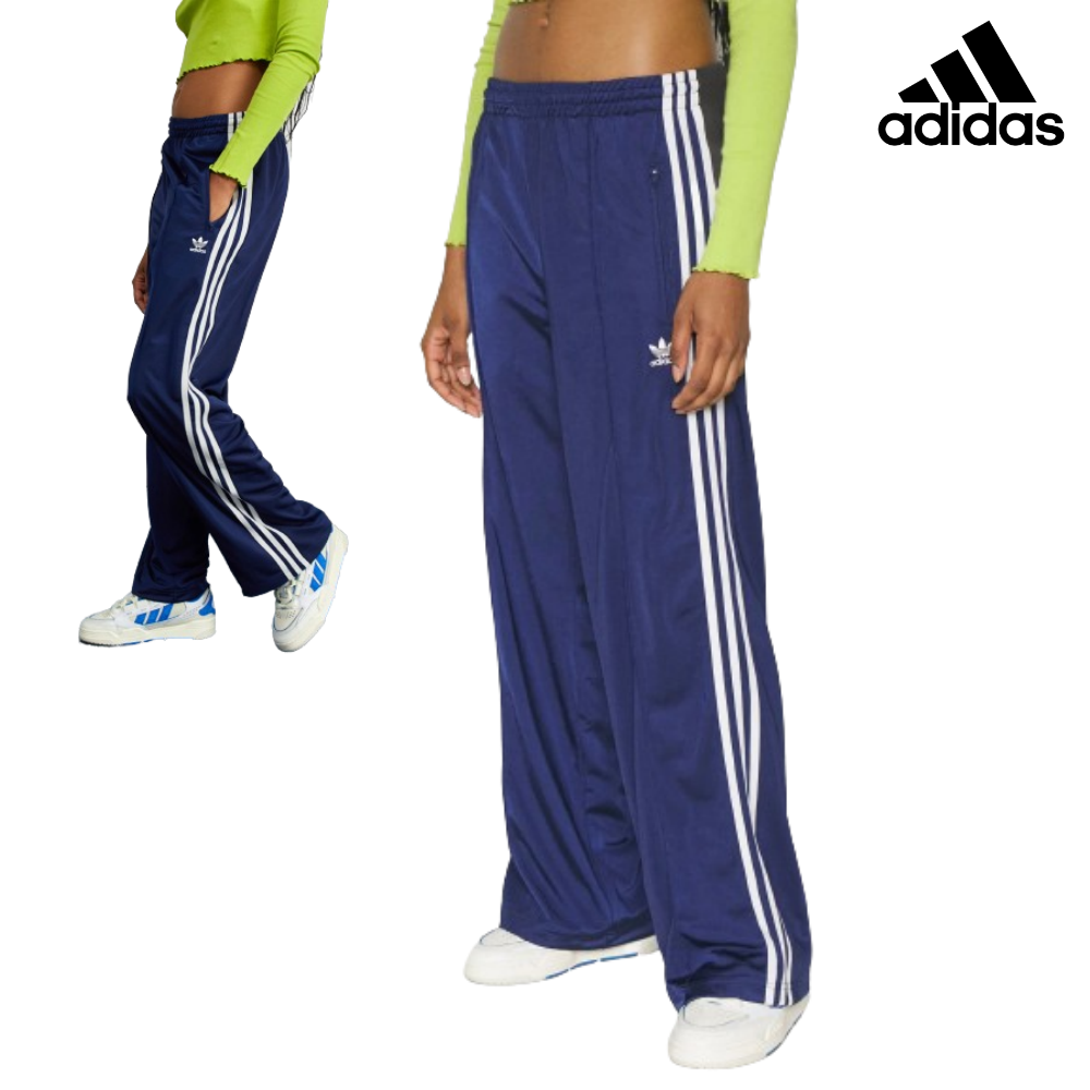 아디다스 파이어버드 루즈 여성 트랙 팬츠 바지 다크 블루 IL3817 - 에이블리