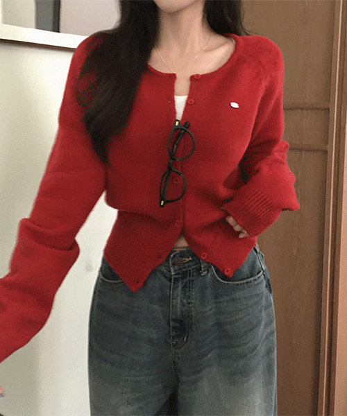 네즈 심볼 가디건 7 Color 겨울신상 나그랑 니트 라운드넥 데일리룩 간절기 시보리 무지 에이블리