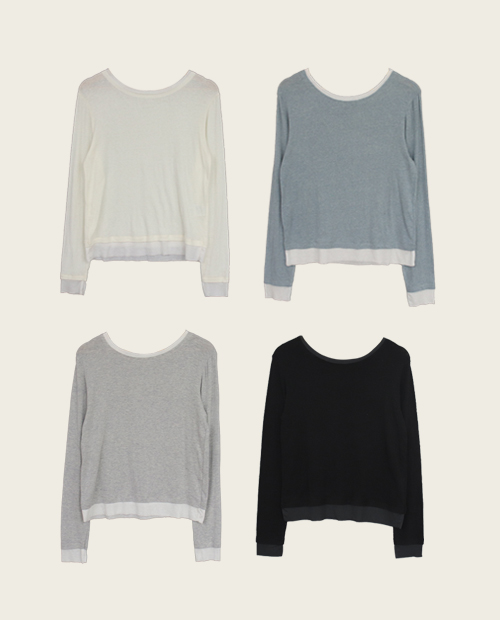 late layered tee / 4color - 에이블리
